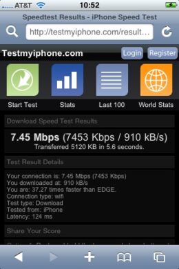iPhone Speed Test – ocabj.net