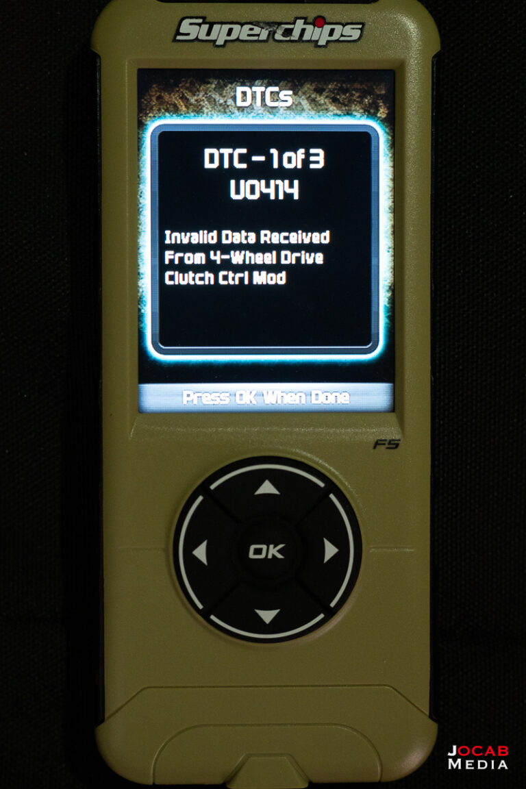 Jeep Wrangler JK U0414 and C1405 Code Fix – ocabj.net